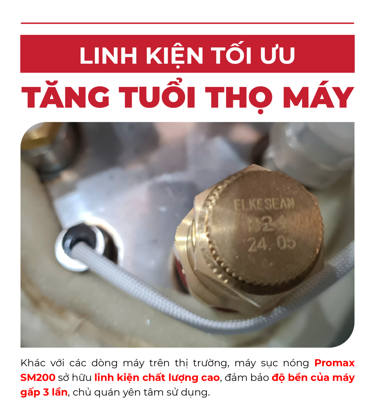 MÁY ĐUN NƯỚC ÁP SUẤT CAO PROMAX SM200 - Autoshop